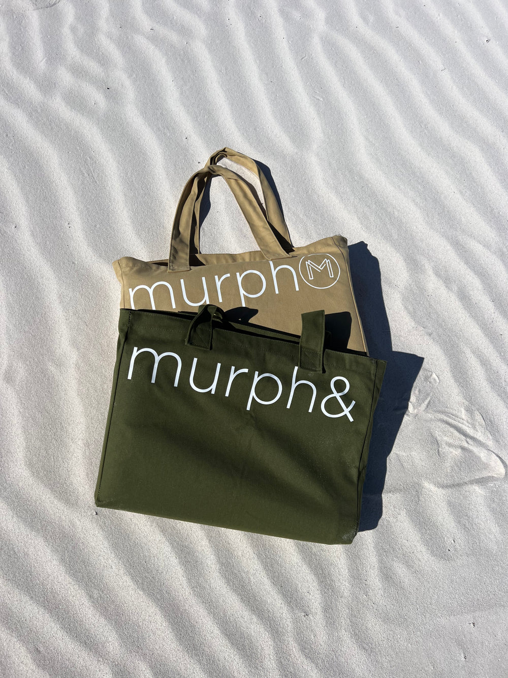 Murph Logo Tote Navy – murph&murph